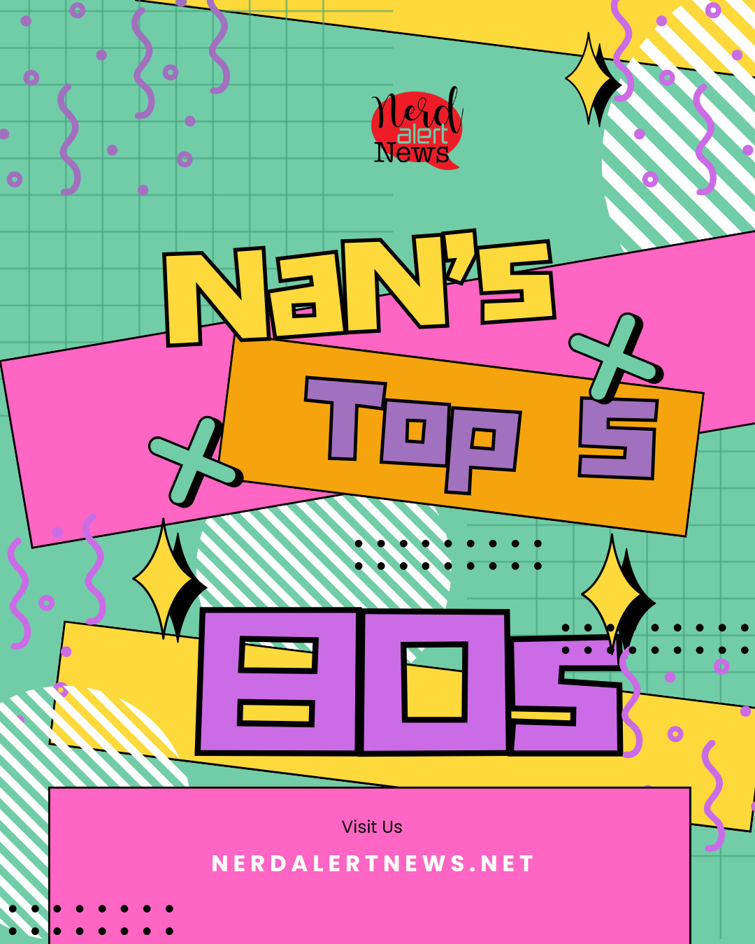 NaN’s Top Five 80s TV Shows - Nerd Alert News