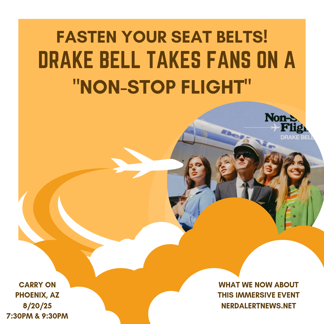 Fasten Your Seatbelts! Drake Bell Takes Fans on a "Non-Stop Flight ...