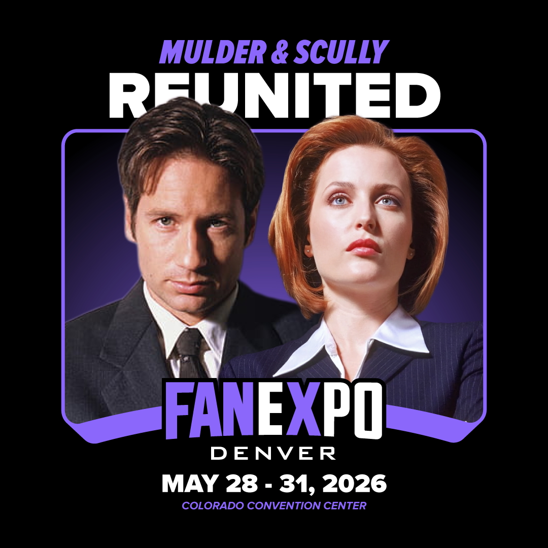 X-Files Reunion with Gillian Anderson & David Duchovny at Fan Expo ...